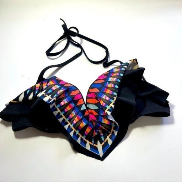 Victoria's Secret | Swim | Pink Vs Raffle Bikini Top Small | Poshmark